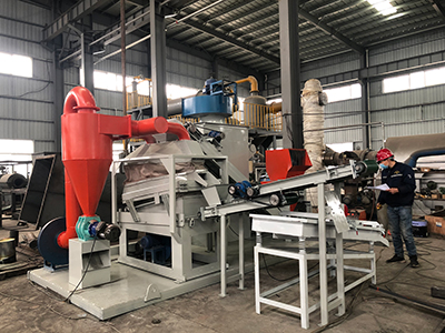 Copper cable wire granulator machine manufacturer supplies wire ...